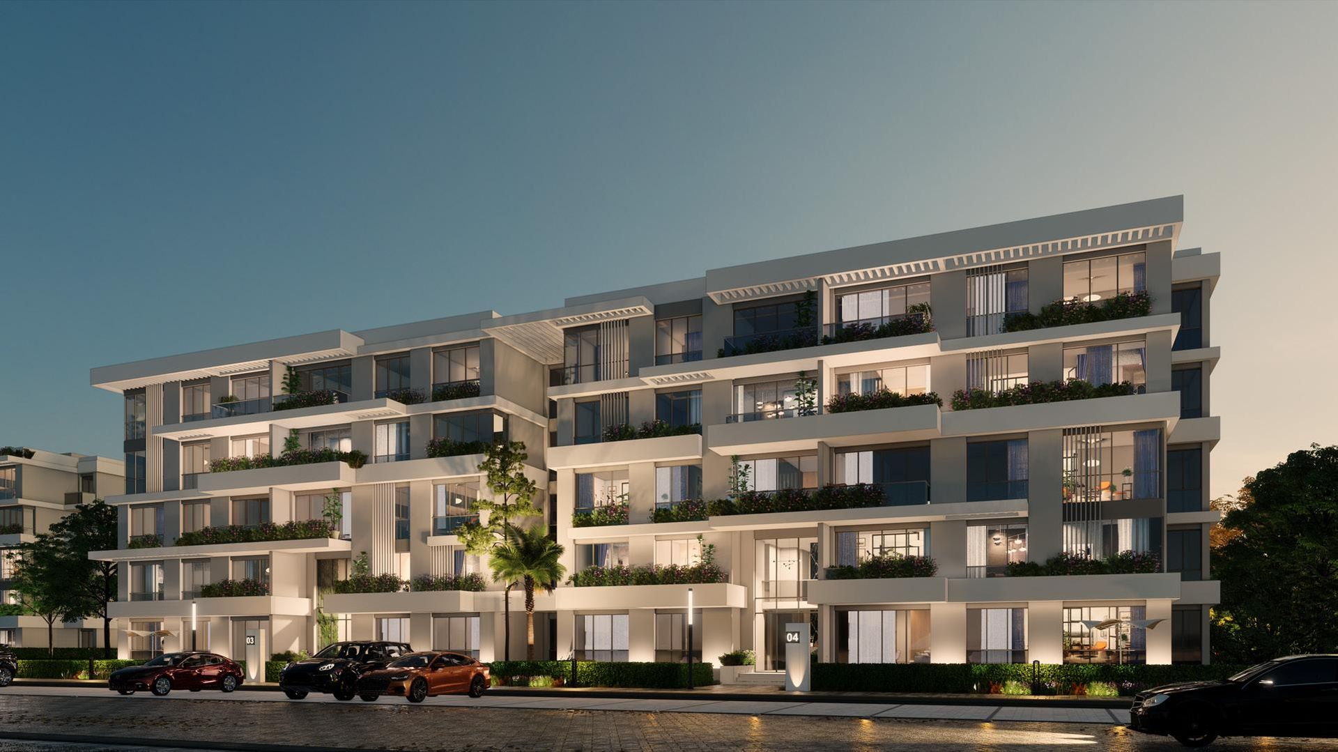 Bluetree New Cairo from Sky AD Developments